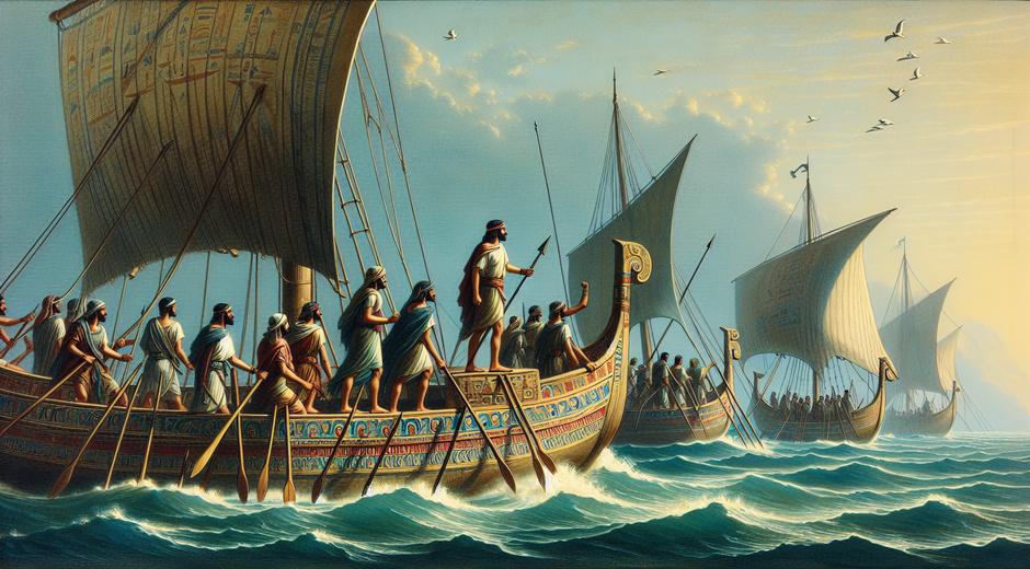 Who Were the Sea Peoples of Ancient History - Chronostual